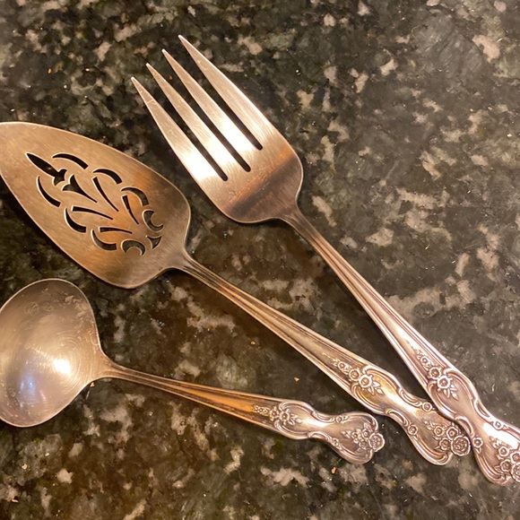 Vintage | Dining | Vintage 951 Rogers Extra Silver Plate Serving Set ...